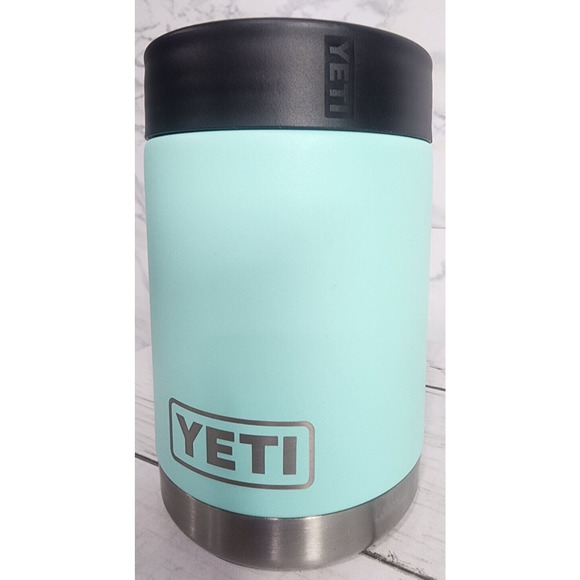 Yeti | Kitchen | Yeti Rambler 2 Oz Can Cooler Seafoam In Color Wblack Quick Turn Gasket | Poshmark